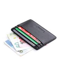 China Customized Genuine Leather Card Holders Fashion Credit Card Wallet 405 Model for sale