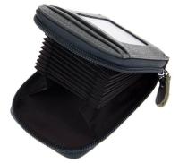 China Fashion Genuine Leather Credit Card Wallet Holder Travel Card Holder Custom Sized for sale