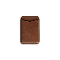 China Unisex Magnetic Card Holder With Strong Magnet , RFID Open Closure Type Leather Wallet for sale