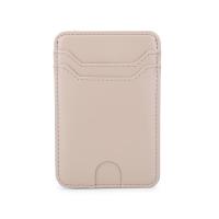 China Women Men PU Leather Credit Card Holders Case Pull Tab Card Holder for sale