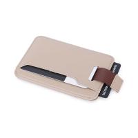 China Women Men PU Leather Credit Card Holders Case Pull Tab Card Holder for sale