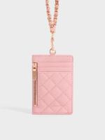 China Business PU Leather Card Holders With Lanyard Promotion Gift Customized Brand for sale