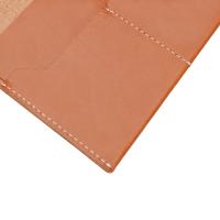 China Fully Customized PU Leather Personalized Passport Card Holder Wallet Custom Color for sale