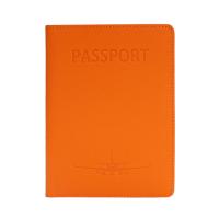 China Leather Credit Card Travel Passport Wallet RFID Blocking Passport Cover Fashionable Style for sale