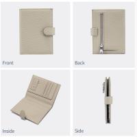 China Multi Functional PU Leather Passport Wallet Card Holder Money Organizer Custom Logo for sale