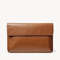China Custom Logo PU Leather Laptop Sleeve Slim Protective 13 Inch Notebook Case for sale