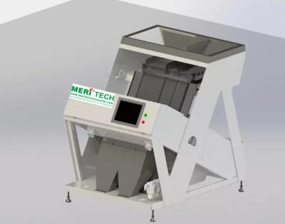 China 0.6kw Optical Color Sorter , 0.6t/h Mini Color Sorter Machine for sale