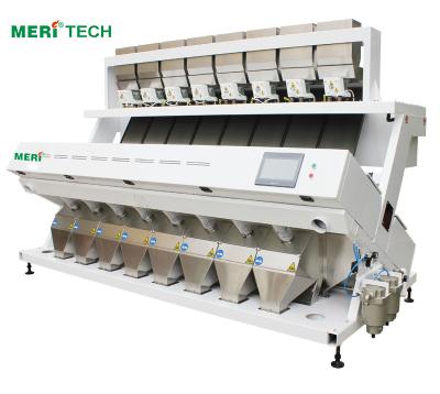 China Multifunction Industrial Color Sorter , 512 Channels Plastic Sorter Machine for sale
