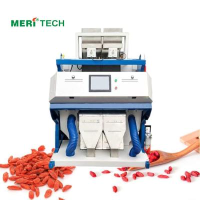 China Dry Medlar Medicine Optical Sorting Machine 220v 50hz For Lycium Barbarum for sale