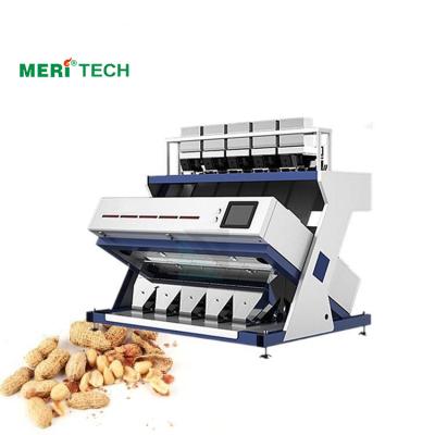 China Peanut Kernels RGB Color Sorter , 3kw Peanut Color Sorting Machine for sale