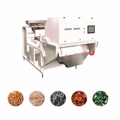 China 99.9 accuracy Optical Color Sorter , 200v Silver Fish Sorting Machine for sale