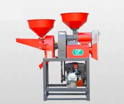 China 2 In 1 Combined Rice Mill Machine With 7.5hp Gasoline Motor for sale
