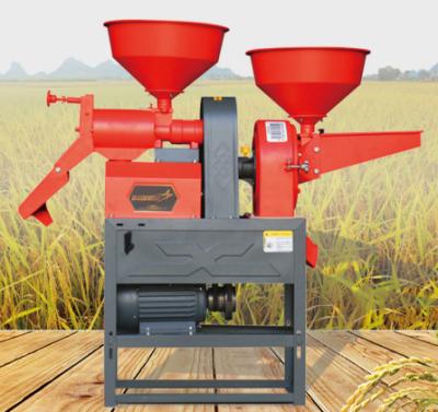 China Mini Rice Mill With Disc Mill Crusher for sale