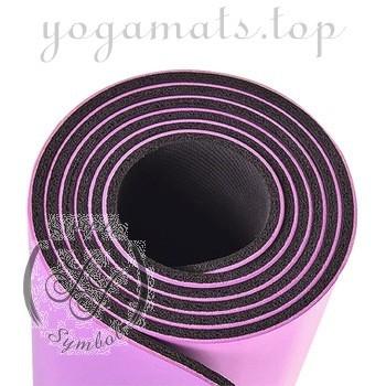 China Hot sale colorful Natural Rubber custom polyurethane leather yoga mats for sale