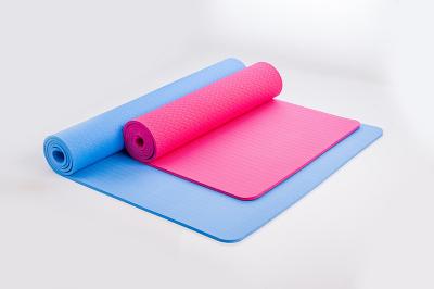China Gymnastics Sport Field Anti Fatigue TPE Eco Yoga Mat, Earth Friendly Yoga Mat for sale