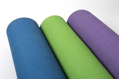 China Non Toxic Rubber Exercise Mats，Quality of Excellence Full Size Super Grip Yoga Mat Skid Resistance for sale