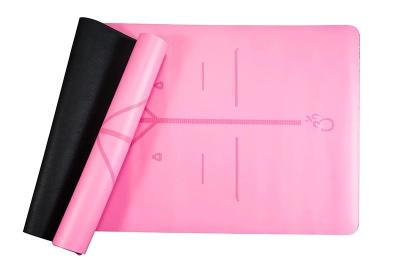 China Natural Rubber custom polyurethane leather Yoga Mats,Anti slip Mat for sale