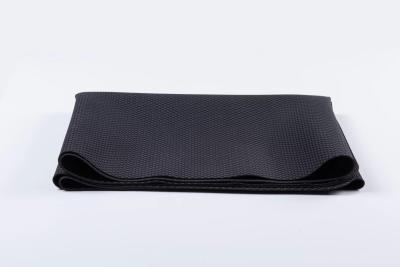 China Natural Rubber Yoga Mat, Ultra-Thin foldable Mat, Non-slip Portable Yoga Blanket Travel Pad 1.5mm Black for sale