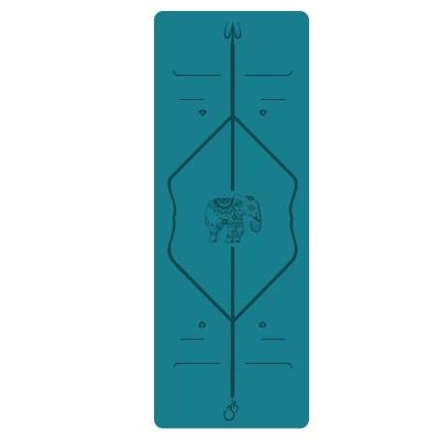 China yoga mat, PU+ Natural rubber yoga mat, anti slip polyurethane, large exercise mat, fitness mats wholesale for sale