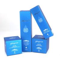 China Custom Luxury Cosmetic Paper Packing Hanger Color Box With Window Factory for sale