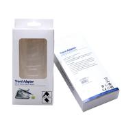 China Bespoke Paper Boxes Packaging With UV Coating Logo Blister Tray For Earphone for sale