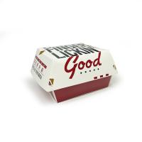 China Custom Printed Paper Hamburger Boxes Packaging Wholesale Manufacturer for sale
