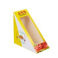 China Custom Printing Sandwich Paper Color Box Packaging With Window Manufacturer for sale