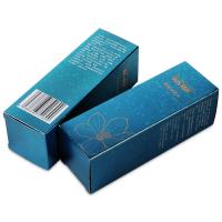 China Custom Printed Paper Box Full Color Packaging With Embossed Gold Stamping Logo for sale