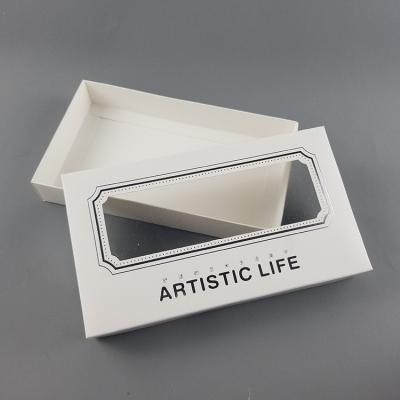 China Printed Paper Box With Clear Lid Custom Clothing Packaging Boxes Factory for sale