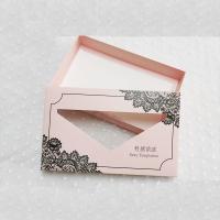 China Printed Paper Box With Clear Lid Custom Clothing Packaging Boxes Factory for sale