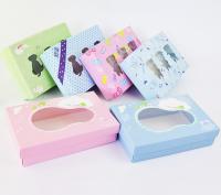 China Printed Paper Box With Clear Lid Custom Clothing Packaging Boxes Factory for sale