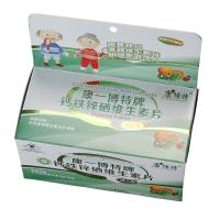 China OEM Custom Printed CMYK Tablets Paper Packing Box Factory With Embossed Logo for sale
