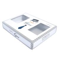 China Custom Folding Paper Garment Packaging Box Window Box Online Factory For Sale for sale