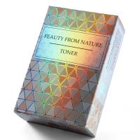 China Holographic Paper Luxury Perfume Packaging Boxes With Logo Printing factory for sale