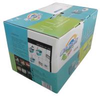 China Custom Strong F-Flute Corrugated Paper Boxes Nuts Packaging With Plastic Handle for sale