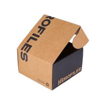 China Unglued Custom Corrugated Cardboard Roll End Tuck Front Boxes Printing for sale