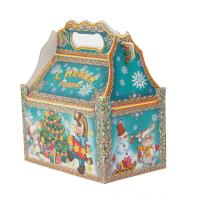 China Recyled E-Flute Corrugated Cardboard Auto Bottom Carrier Boxes Toy Package for sale