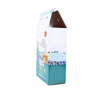 China Custom Printed Single Wall Corrugated Food Package Zipper Boxes Manufacturer for sale