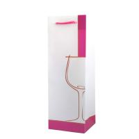 China Custom Printed Thick Paper Wine Liquor Bags Packages Wholesale Manufacturer for sale