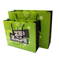 China Printed Paper E Commerce Bags Packaging Twist Handle Matt Lamination for sale