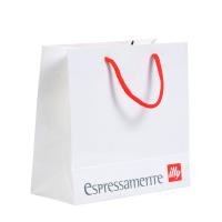 China Printed Paper E Commerce Bags Packaging Twist Handle Matt Lamination for sale