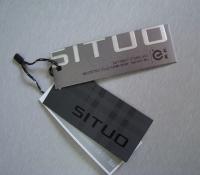 China Custom Creative Clothing Label Tags Wholesale Attaching Tags To Clothes Factory for sale