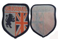 China Personalised Custom Clothing Embroidered Labels Tags Embroidered Fabric Labels Supplier for sale