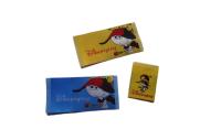 China Bespoke End Fold Woven Label T Shirt Labels Taffeta Woven Fabric Clothing Brand Tag for sale