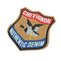 China Hot Sell Laser Cut Woven Labels Computerized Self Adhesive Woven Labels For Clothing for sale