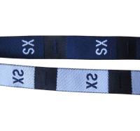 China Custom Avery Full Size Labels In Roll For Clothing Shirt Woven Size Tags Factory for sale
