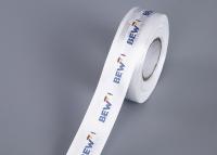 China Printed Garment Recycled Polyester Care Label Symbols Meaning Washing Instruction Labels for sale