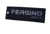 China Custom Garment Hang Tags Printing Woven Brand Hang Tag Clothing Labels Supplier for sale