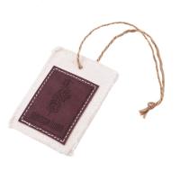 China Custom Garment Hang Tags Printing Woven Brand Hang Tag Clothing Labels Supplier for sale