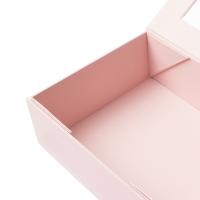 China Custom Luxury Gift Packaging Cardboard Box With Clear Window Artwork Printing Manufacturer for sale
